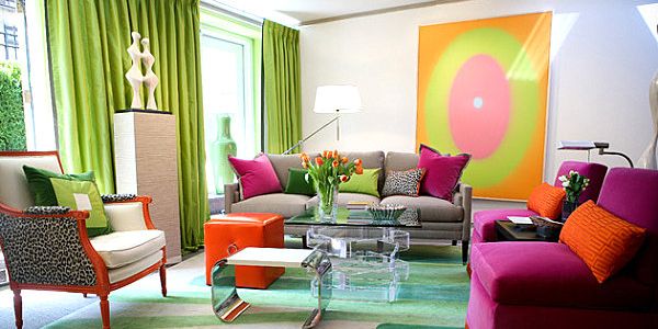 Decoração com Objetos em Neon