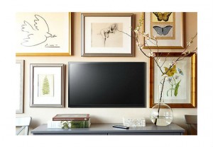 12 ideias decorativas para colocar TV na parede