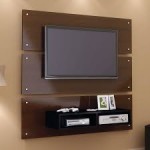 12 ideias decorativas para colocar TV na parede