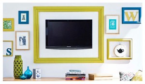 12 ideias decorativas para colocar TV na parede