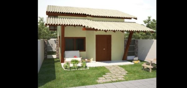 Decoração e Projetos Fachadas de Casas Simples com Varanda - 35 Fotos