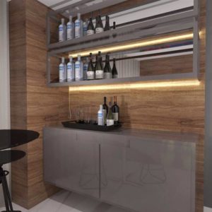 Bar de parede: Modelos para se inspirar
